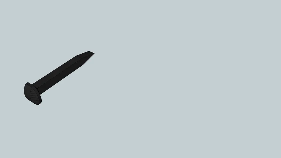 Railroad Spike | 3D Warehouse