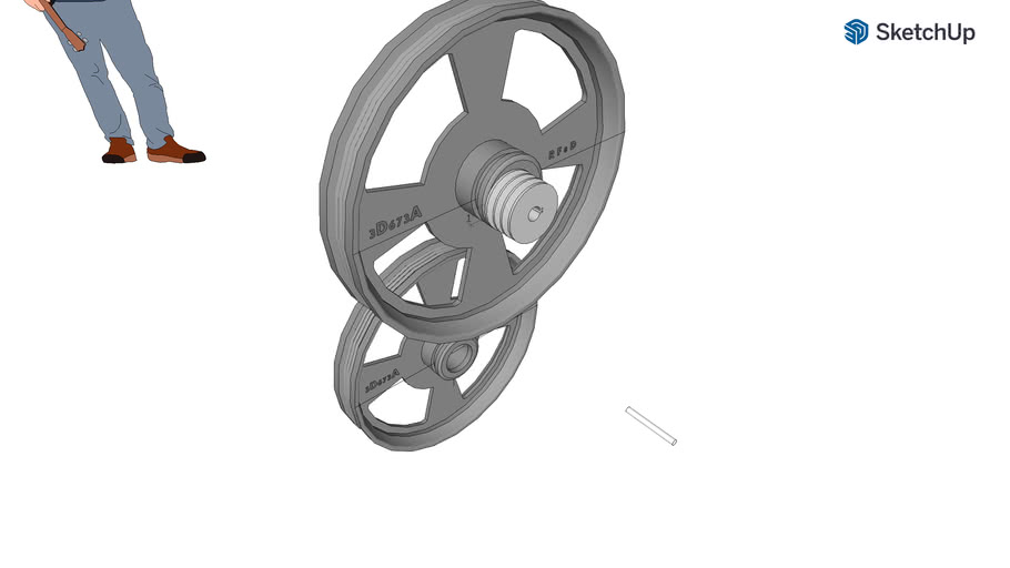 pulley BWE | 3D Warehouse