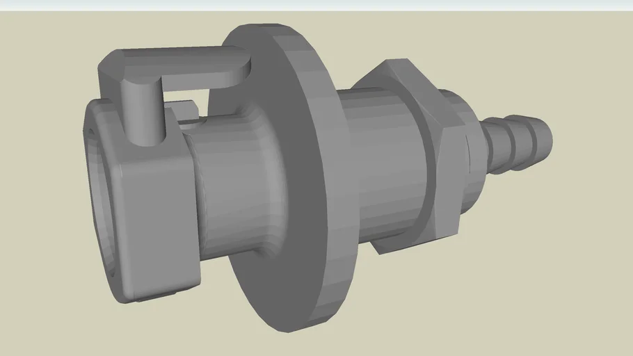 Bulkhead Panel Mount | 3D Warehouse