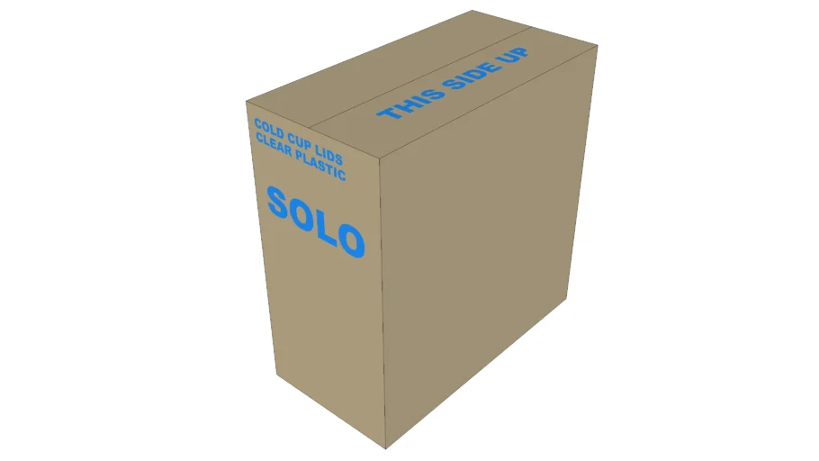 Cardboard Box | 3D Warehouse