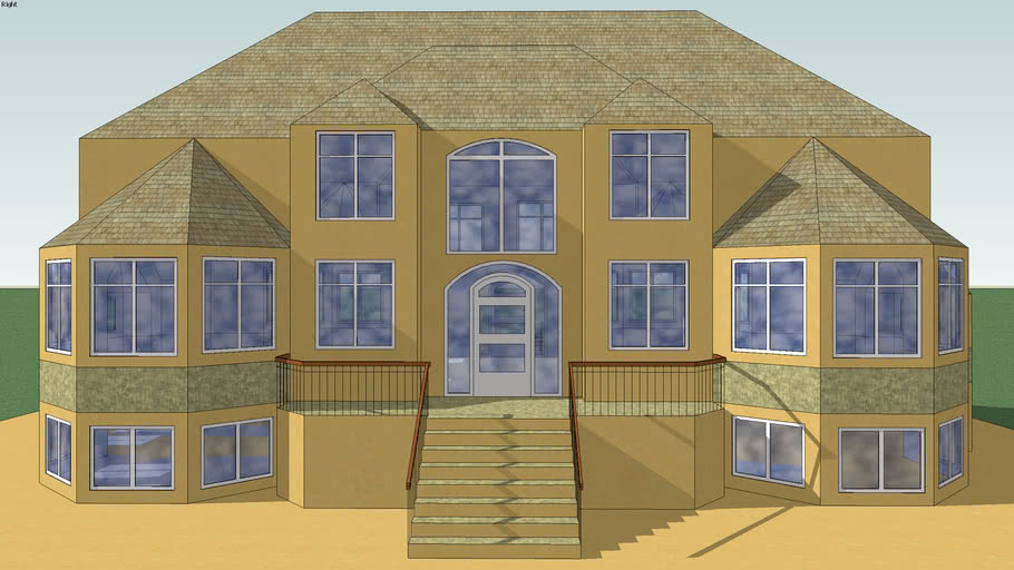 A Big House | 3D Warehouse