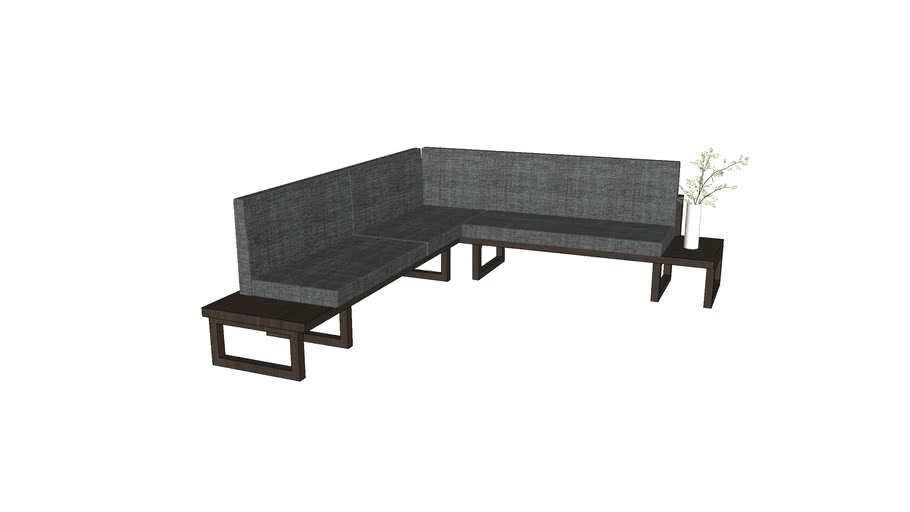 L Shape Seat | 3D Warehouse