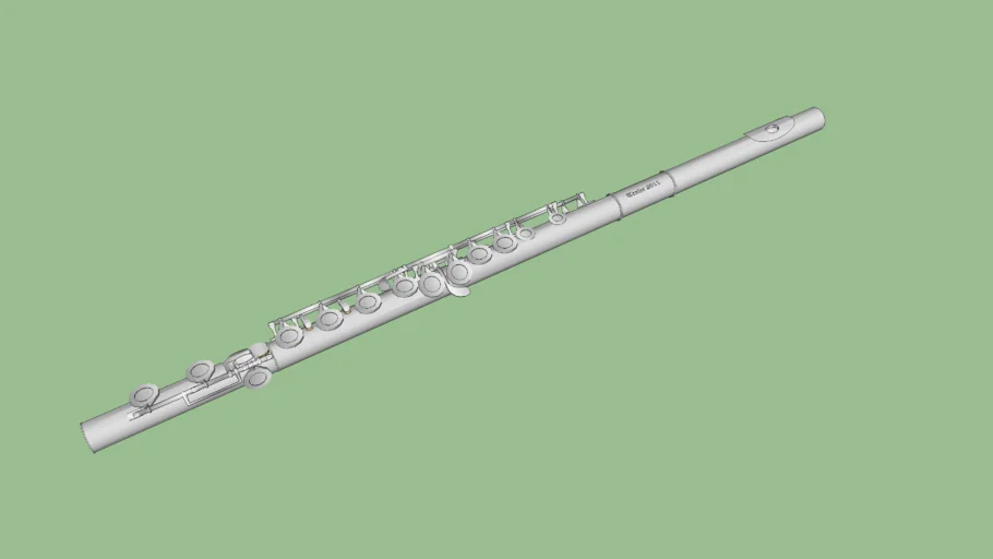 Modern flute | 3D Warehouse