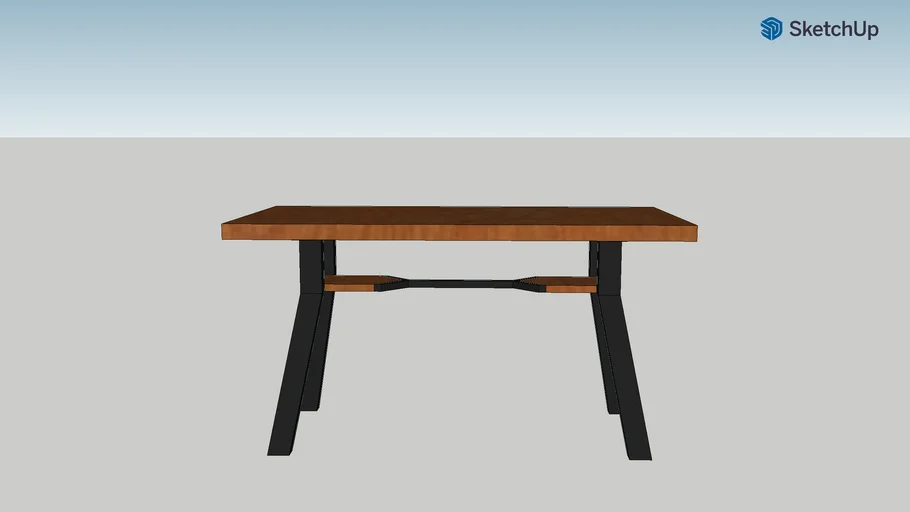 Contemporary Desk | 3D Warehouse