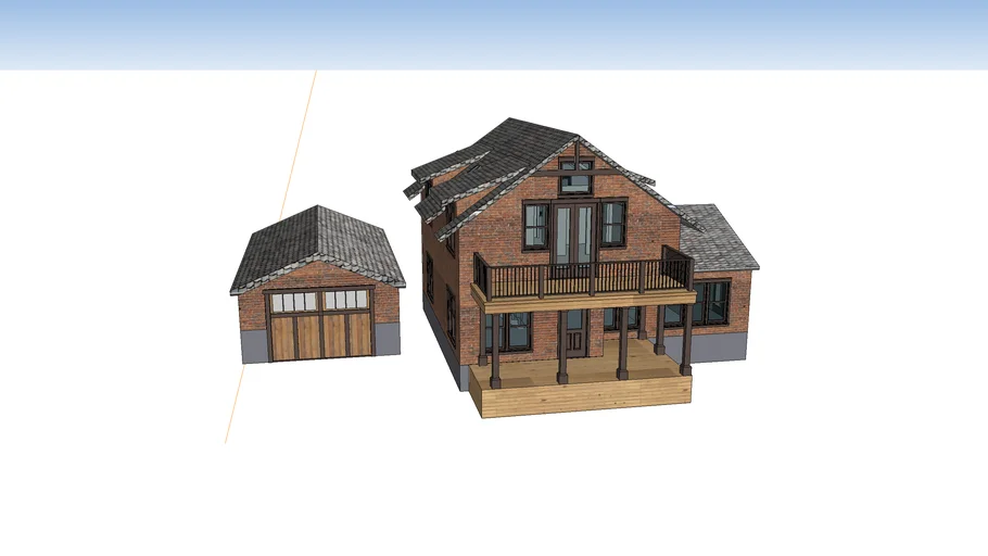 Home 04 - Rustic Home | 3D Warehouse