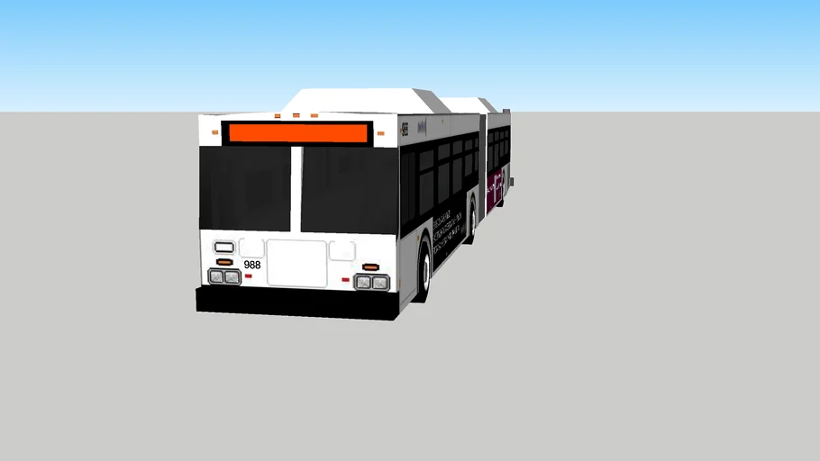 2003 new flyer d60lf | 3D Warehouse