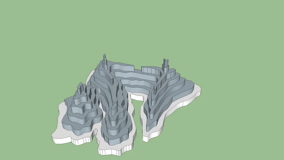 Contour line model Sushant Kale | 3D Warehouse