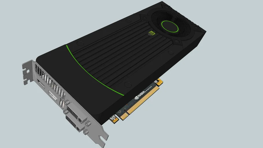Nvidia Geforce GTX 670 | 3D Warehouse