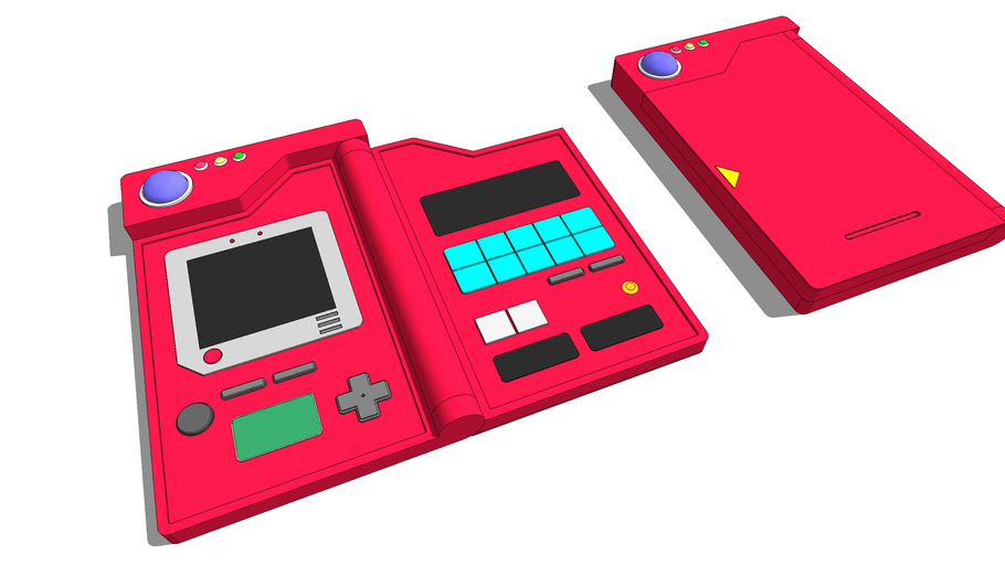 Pokedex gen 1 | 3D Warehouse