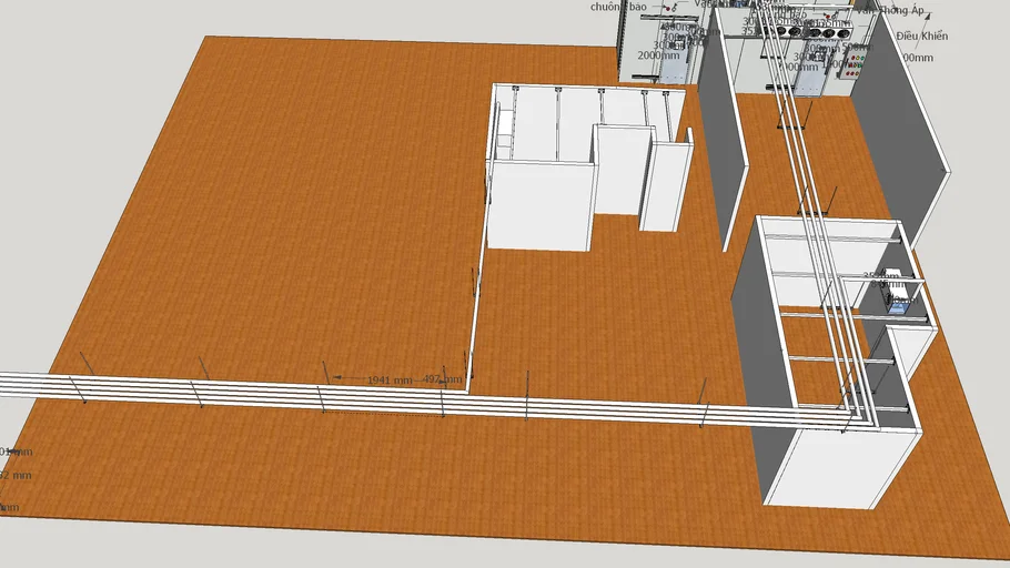 COLD STORAGES THIENHAI.VN | 3D Warehouse