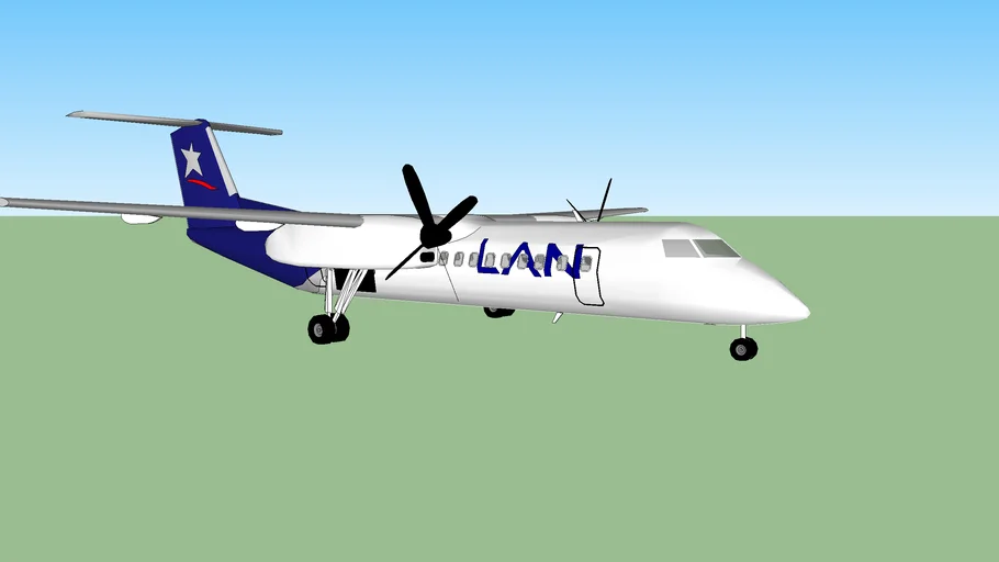 LAN Dash 8-300 | 3D Warehouse