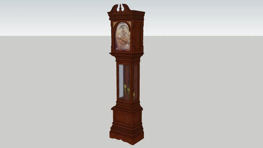 Grandfather Clock | 3D Warehouse