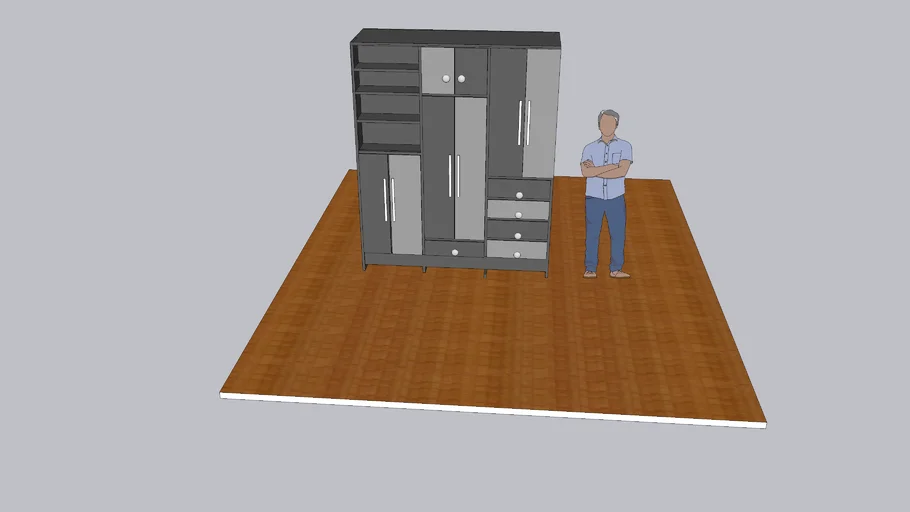 Small wardrobe | 3D Warehouse