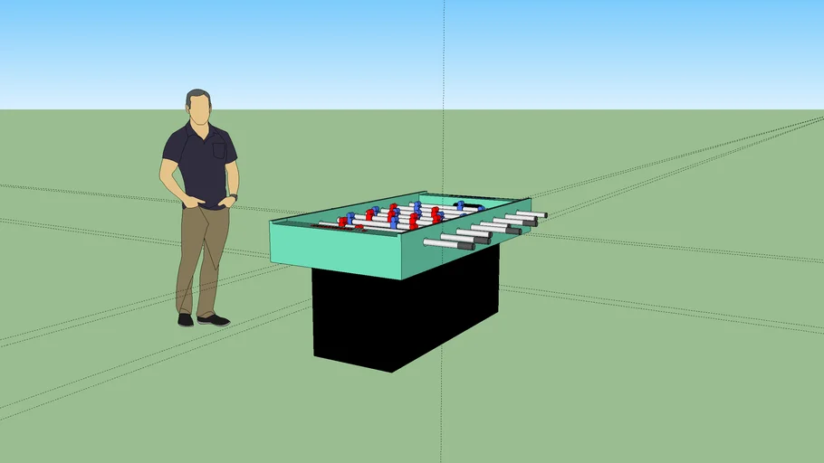 Table Soccer | 3D Warehouse