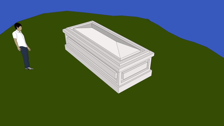 white tomb, tombe blanche, tombe de dumbledore | 3D Warehouse