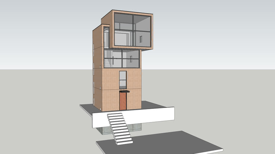 4x4 House | 3D Warehouse