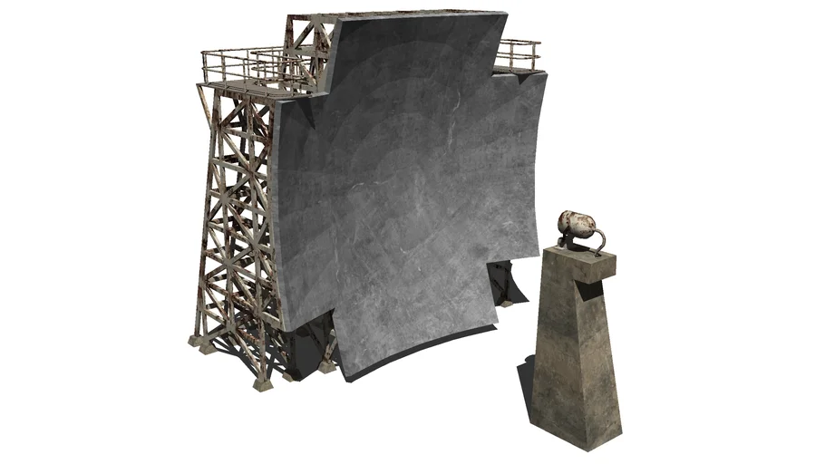 Radar station | 3D Warehouse
