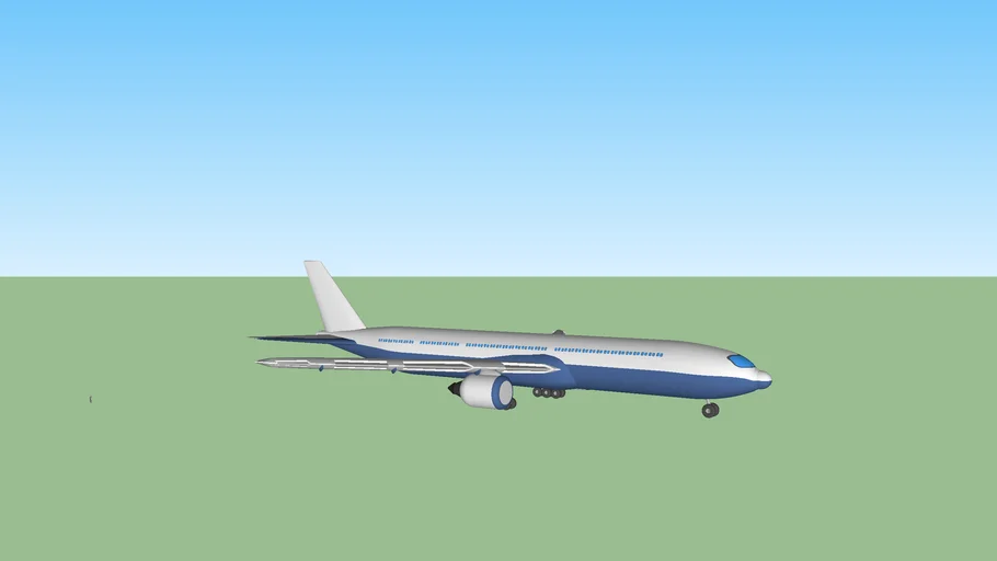 airplane Boeing 777 | 3D Warehouse