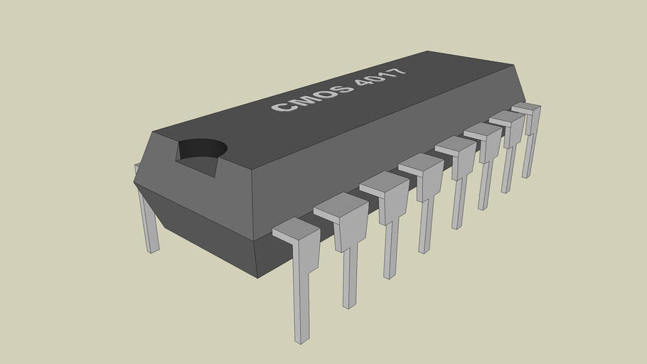 CMOS 4017 | 3D Warehouse