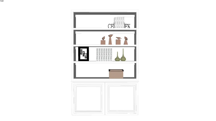 BOOKSHELF | 3D Warehouse