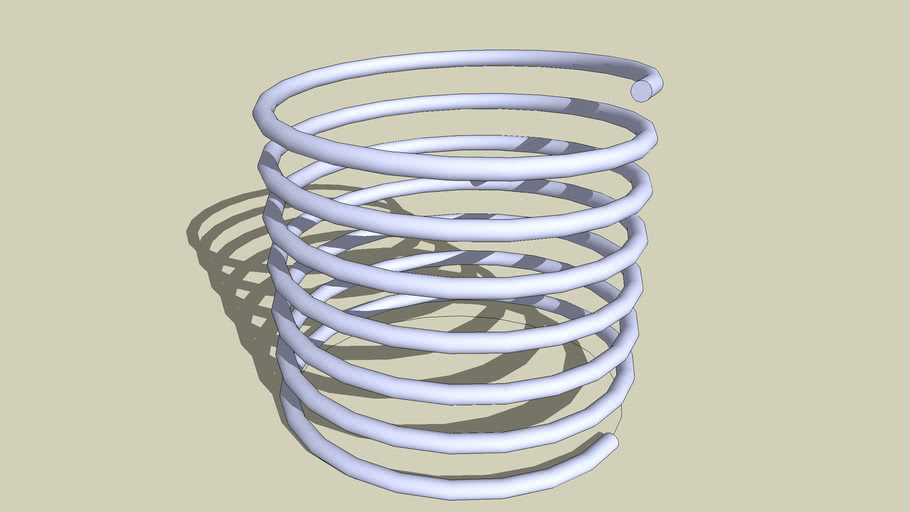 Spiral spring | 3D Warehouse