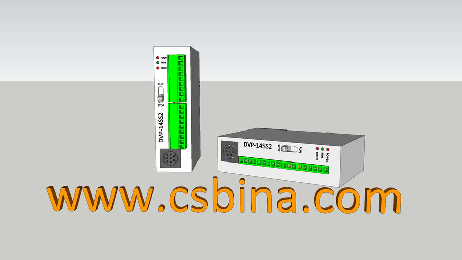 DELTA_PLC_DVP-14SS2 | 3D Warehouse