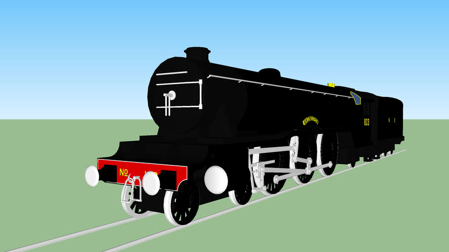 LNER No. 103 ''Flying Scotsman'' (1946) | 3D Warehouse