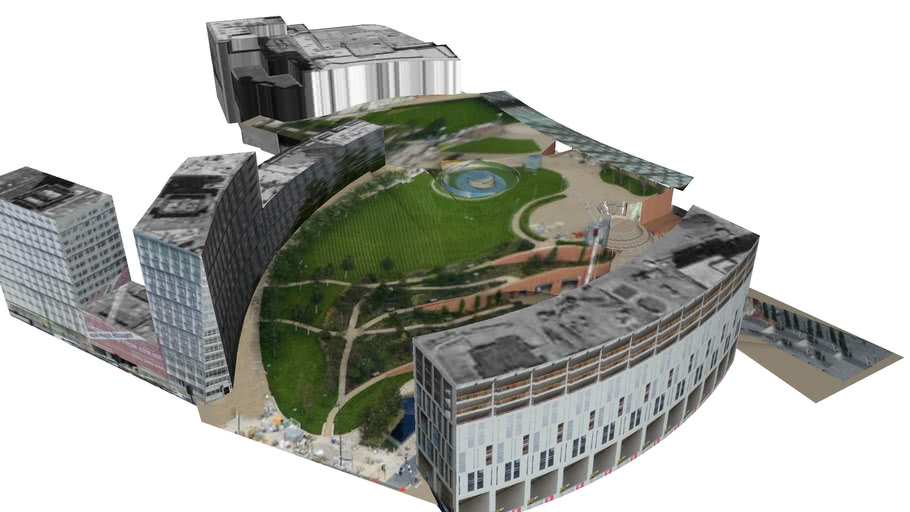 Chavasse Park Liverpool One | 3D Warehouse