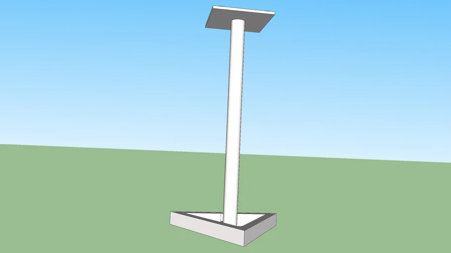 Monitor Stand (Speakers) | 3D Warehouse