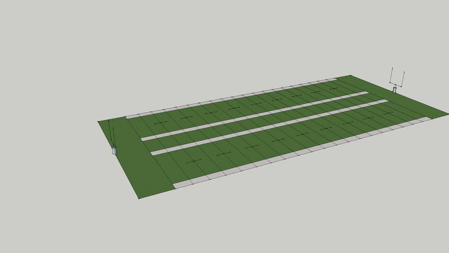 Football Field | 3D Warehouse