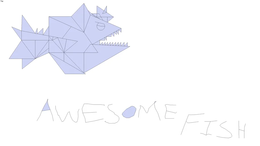 Awesome Fish | 3D Warehouse