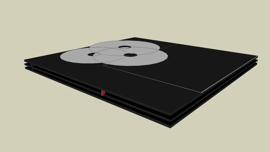 PS2 slim | 3D Warehouse