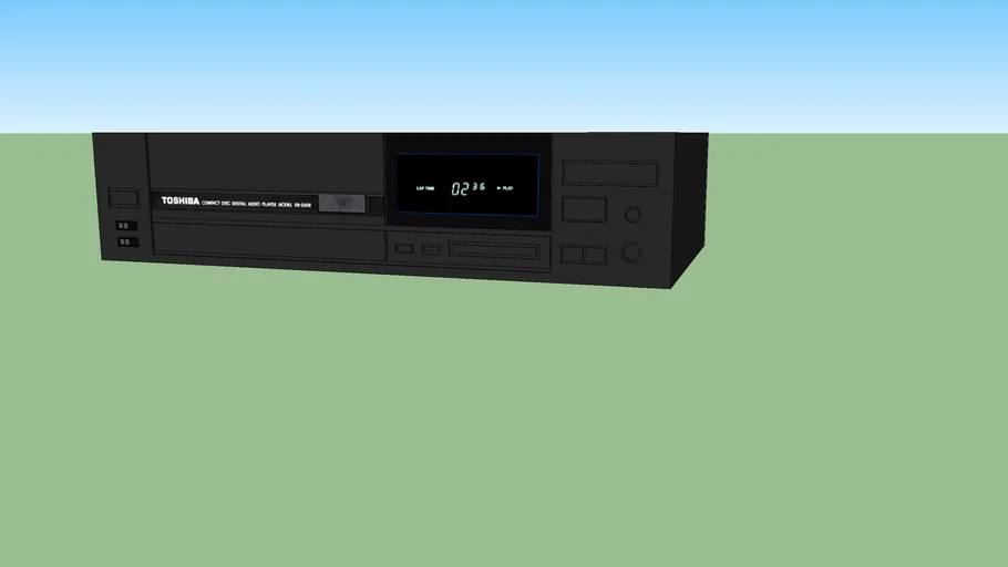Toshiba CD player (XR-Z60) | 3D Warehouse