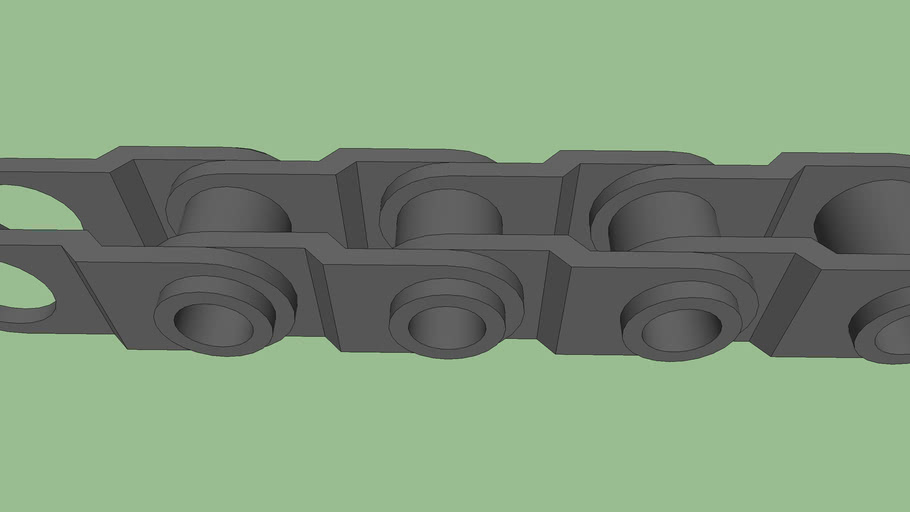 Roller Coaster Lift Chain Segment | 3D Warehouse