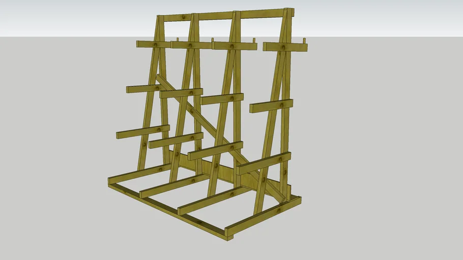 Lumber rack | 3D Warehouse