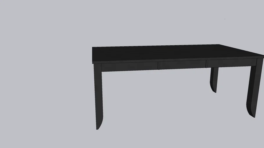 Canadel Core Dining Table | 3D Warehouse