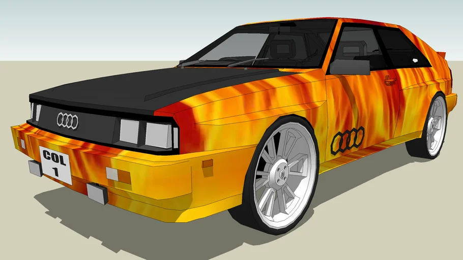 Custom Audi Quattro | 3D Warehouse