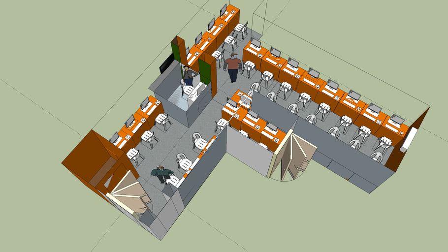 Cyber Cafe Floor Plan Layouts | Viewfloor.co