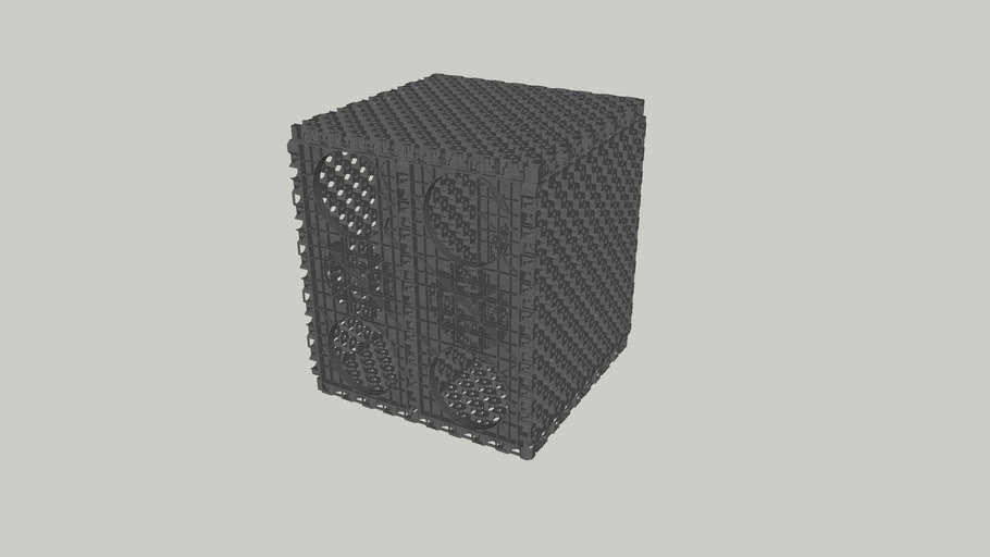 Pluvial Cube (Single Heavy Duty Module) | 3D Warehouse