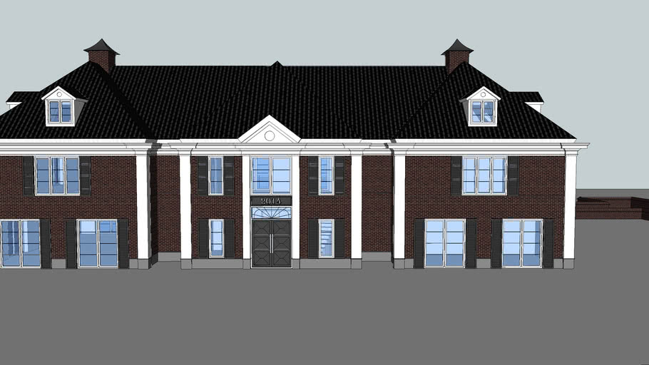 enorm groot landhuis | 3D Warehouse