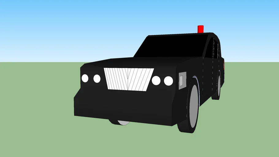 lincoln town car fbi | 3D Warehouse