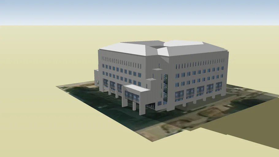 No.5 Science Building, PKU | 3D Warehouse