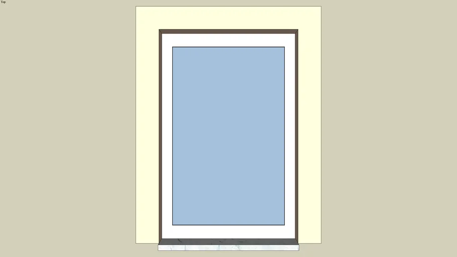 Window with Border | 3D Warehouse