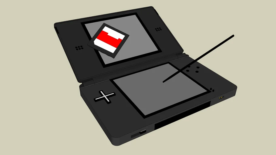 nintendo ds lite | 3D Warehouse