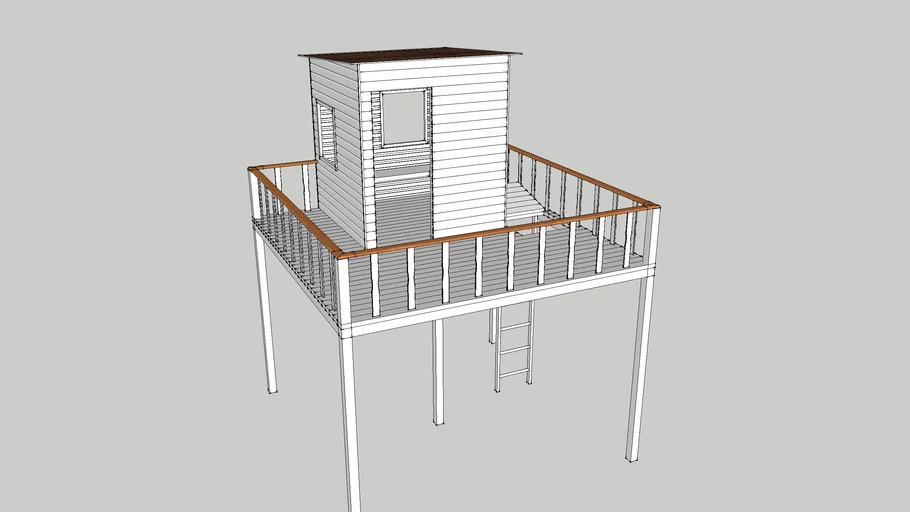 House on tree | 3D Warehouse