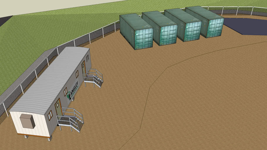 Jobsite utilization plan | 3D Warehouse