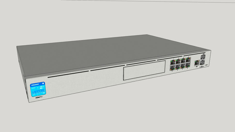 Ubiquiti UniFi Dream Machine Pro | 3D Warehouse