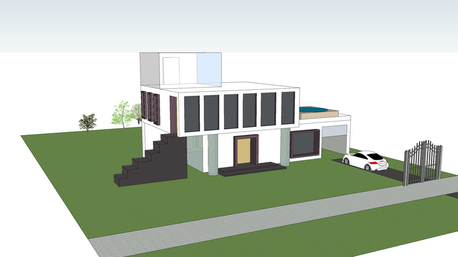 The Staircase House. | 3D Warehouse