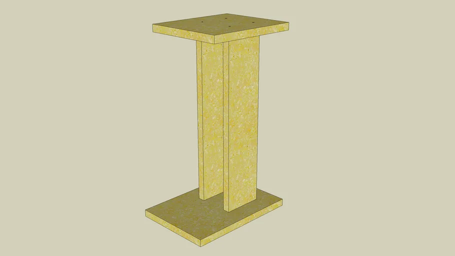 Simple Speaker Stand | 3D Warehouse