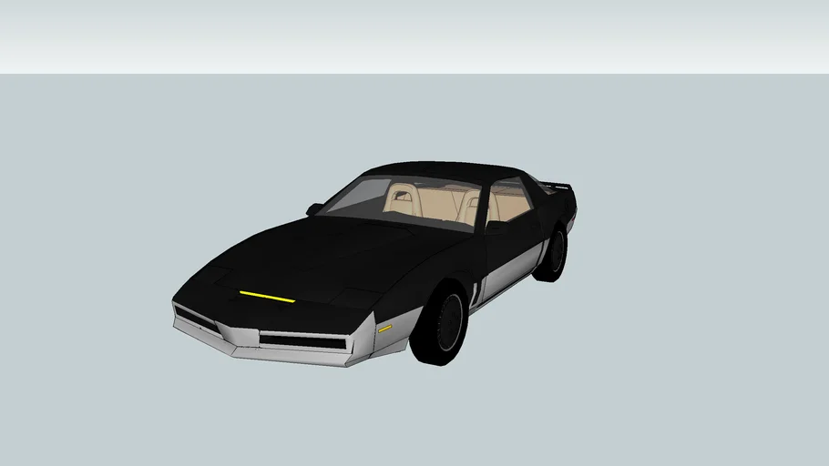 Knight Rider KARR | 3D Warehouse
